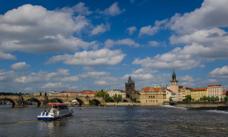 Cruise on the Vltava River